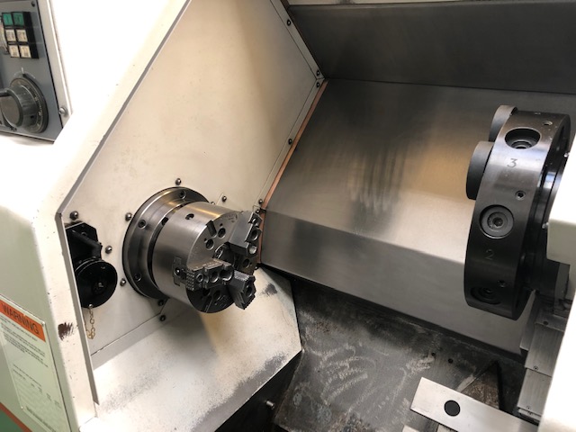 28646 CINCINNATI Hawk TC200 CNC Lathe with GE Fanuc 21i-T Control. Year ...