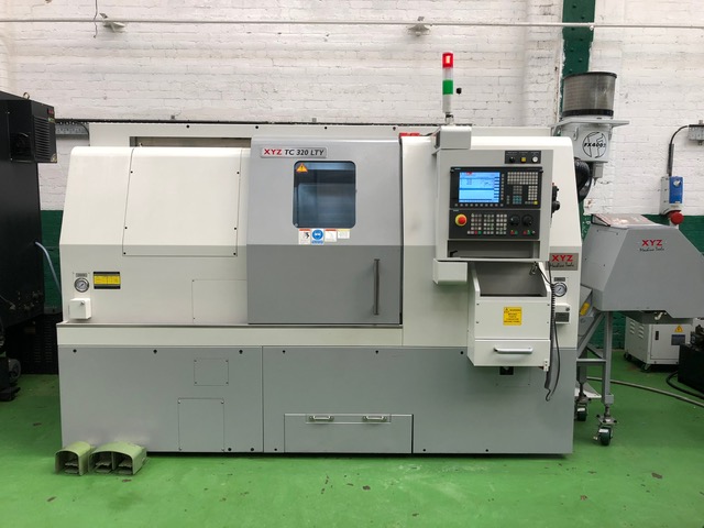 28716 Xyz Tc320 Lty Cnc Slant Bed Lathe With Siemens Sinumerik 828d Control Year 2015 1 Gm