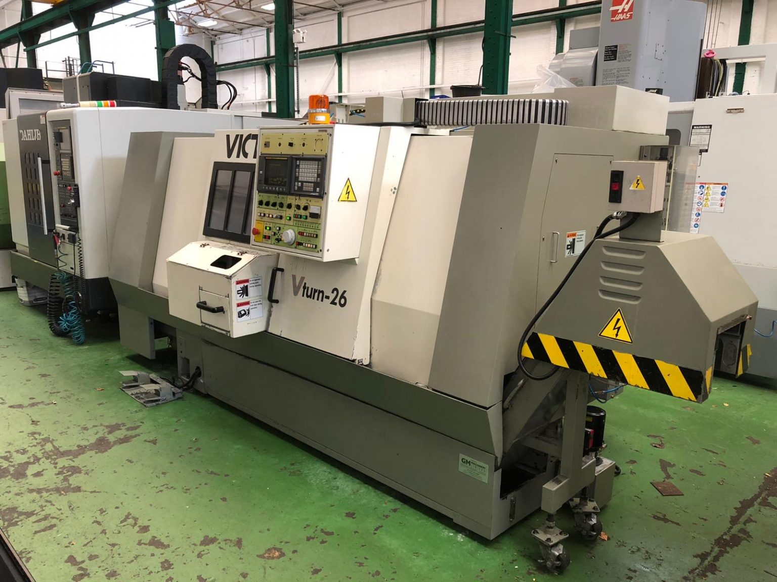 28833 VICTOR 26 CNC Lathe - 1 - GM Machinery