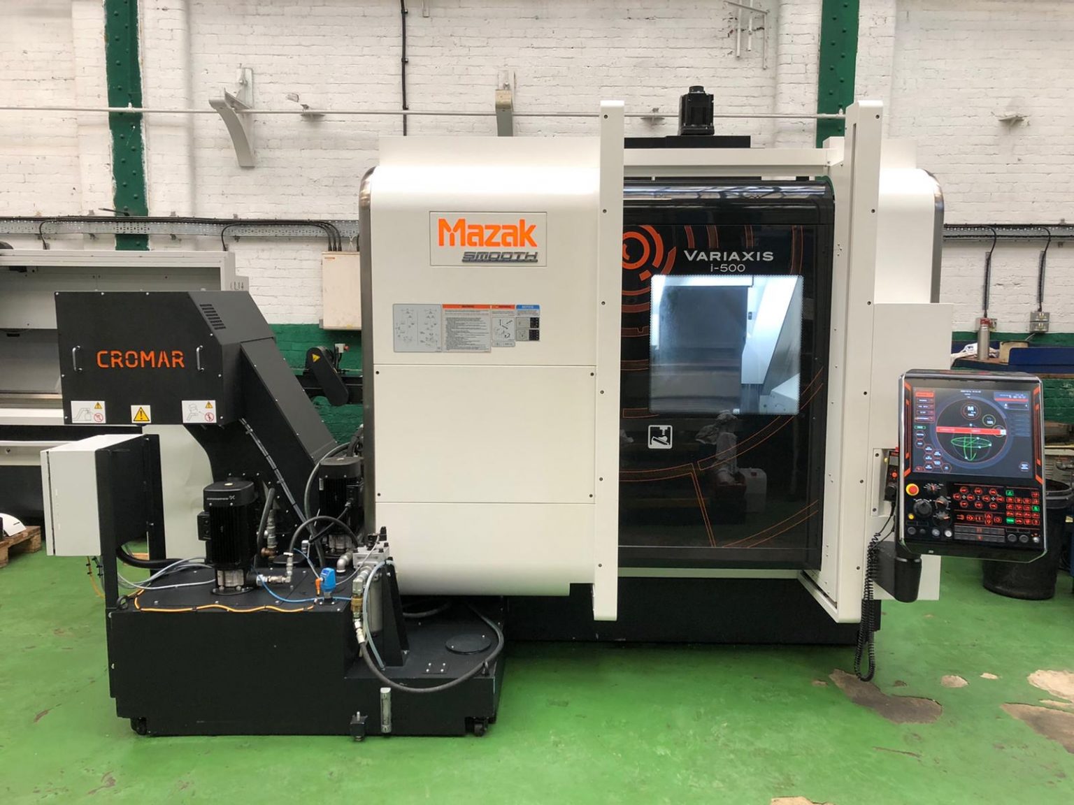 28836 MAZAK Variaxis i500 5 Axis Vertical Machining Centre with ...