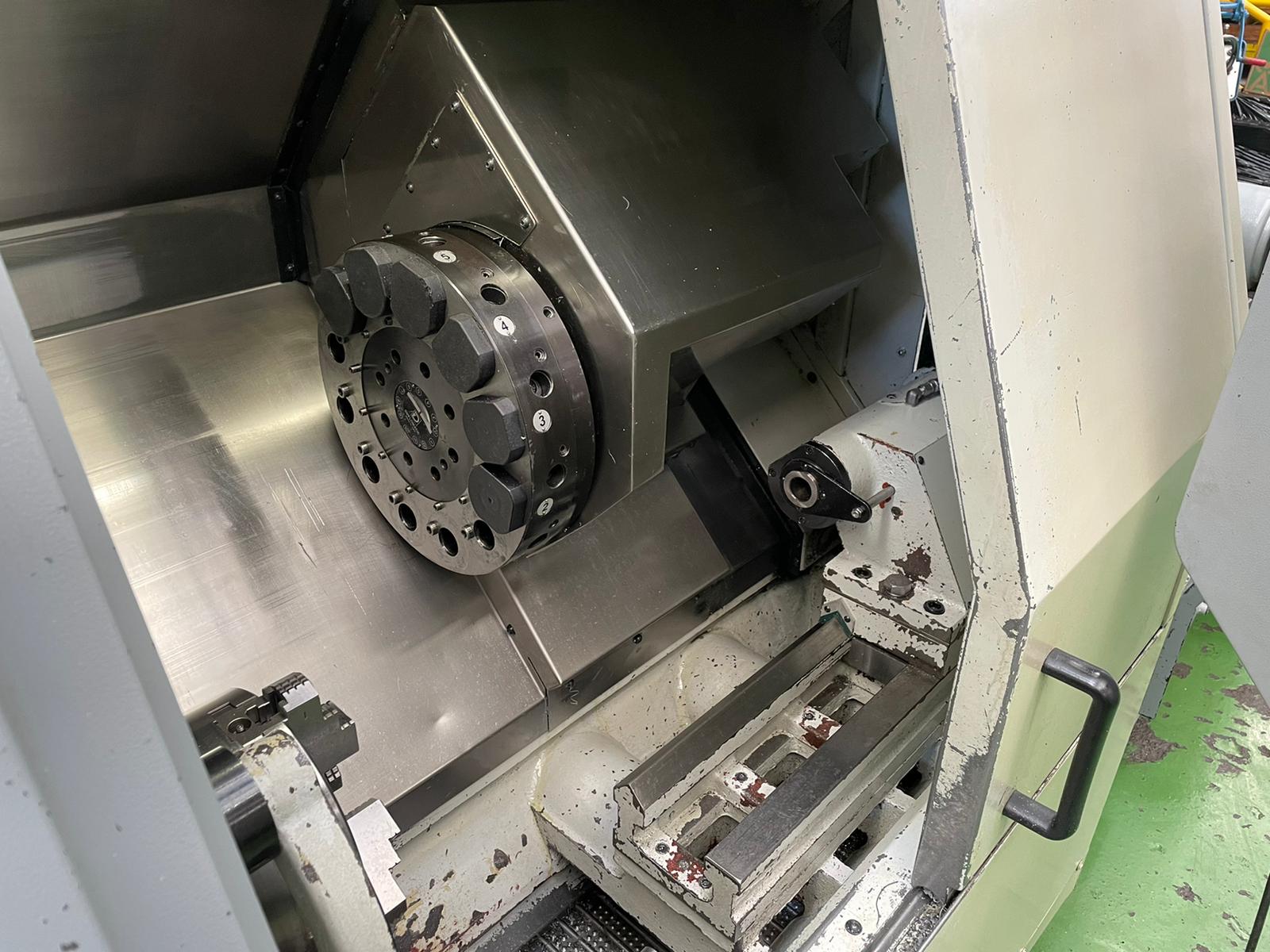 28928 XYZ 200TC LT CNC Lathe with Siemens Sinumerik Powerline 810D ...