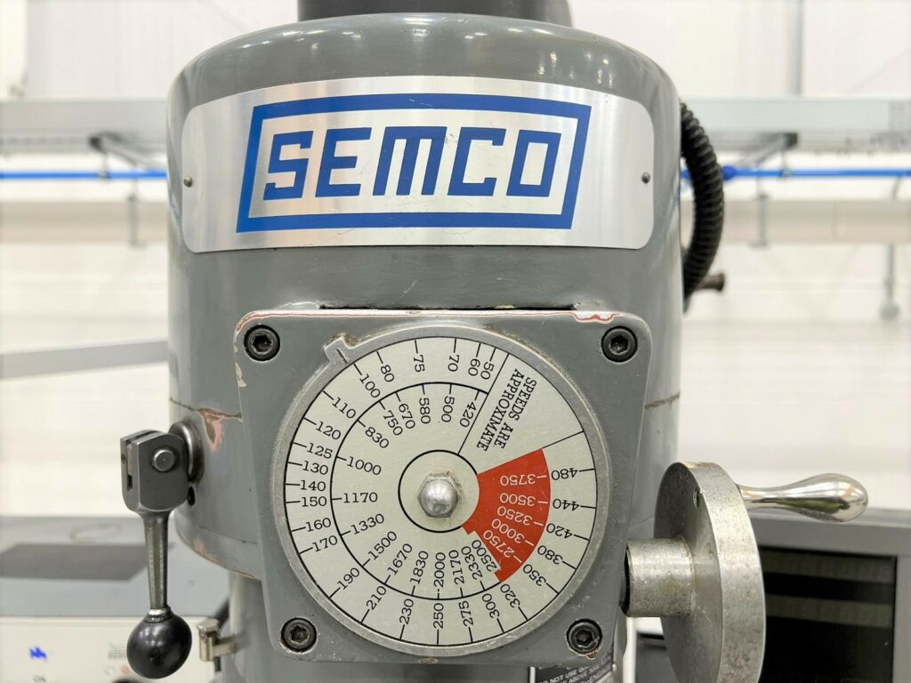 SEMCO LC-50RS Milling Machine with Heidenhain DRO - GM Machinery