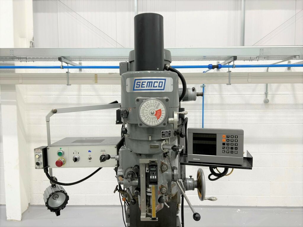 SEMCO LC-50RS Milling Machine with Heidenhain DRO - GM Machinery