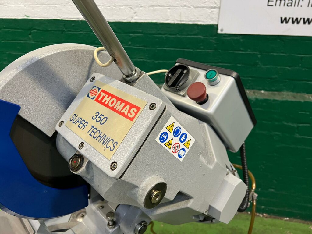 THOMAS 350 Super Technics Heavy Duty Chop Saw. Year 2005 - GM Machinery