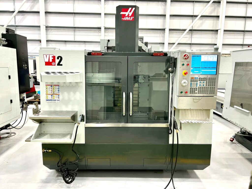 HAAS VF2 Vertical Machining Centre with 4th Axis Attachment. Year 2015 ...