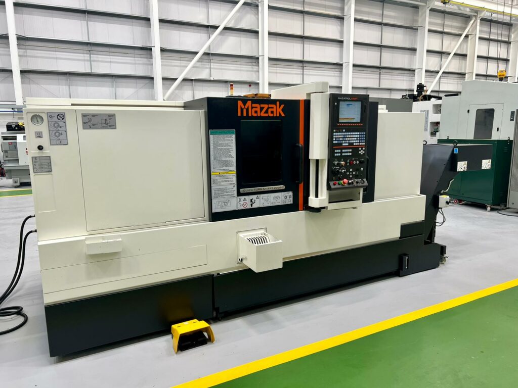 MAZAK Quick Turn Smart 200M CNC Lathe with Live Tooling & Hydrafeed ...