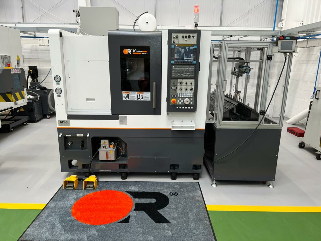 NEW VICTOR NP20CM CNC Lathe with Driven Tooling and Fanuc 0i-TF Control - GM Machinery