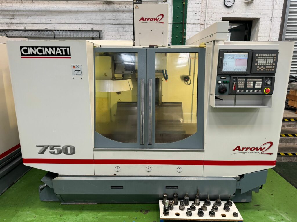 CINCINNATI Arrow 750 Series 2 Vertical Machining Centre with Fanuc 18i ...