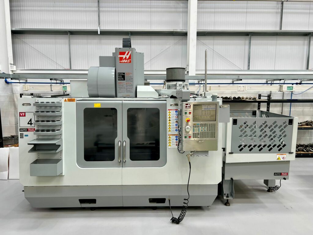 HAAS VF4 APC Vertical Machining Centre with 4th Axis Attachment. HAAS ...