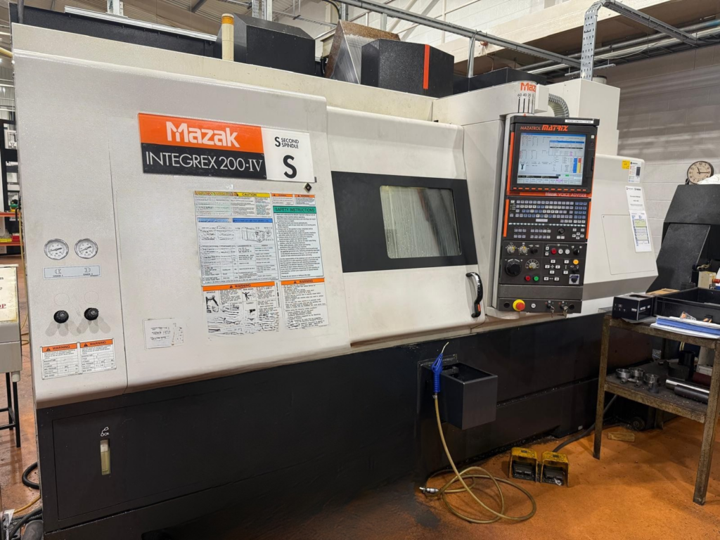 MAZAK Integrex 200IV CNC Lathe with Subspindle and Hydrafeed Barfeed ...